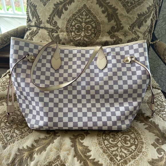 Bags | Checkered Tote Bag | Poshmark